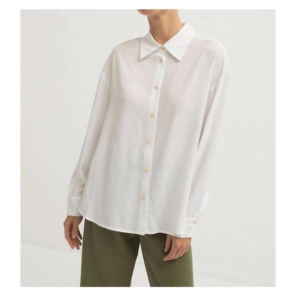 MUS & BOMBON | Tops | New Mus Bombon Danubio Shirt In White | Poshmark